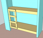 Built in Bunk Bed and “Elf Bunk Beds” | Jays Custom Creations