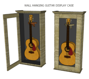 How To Make An Acoustic Guitar Display Case | Jays Custom Creations