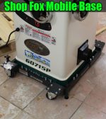 Shop Fox – D2057A Woodstock Heavy-Duty Mobile Base | Jays Custom Creations