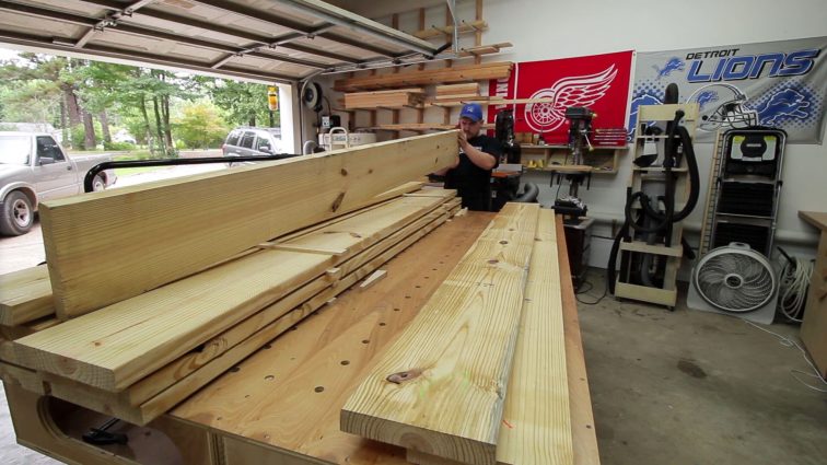 Easy & Huge 2×10 Stopped Dado Bookcases | Jays Custom Creations