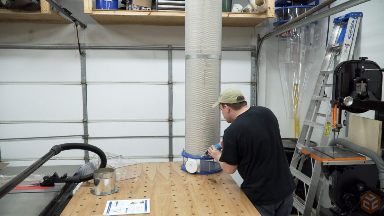 Clear Vue CV1800 Cyclone Dust Collector | Jays Custom Creations