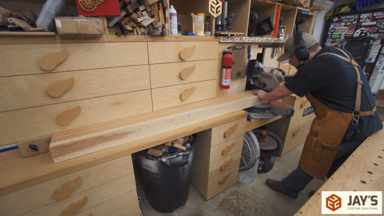 A Hickory Woodworking Workbench | Jays Custom Creations