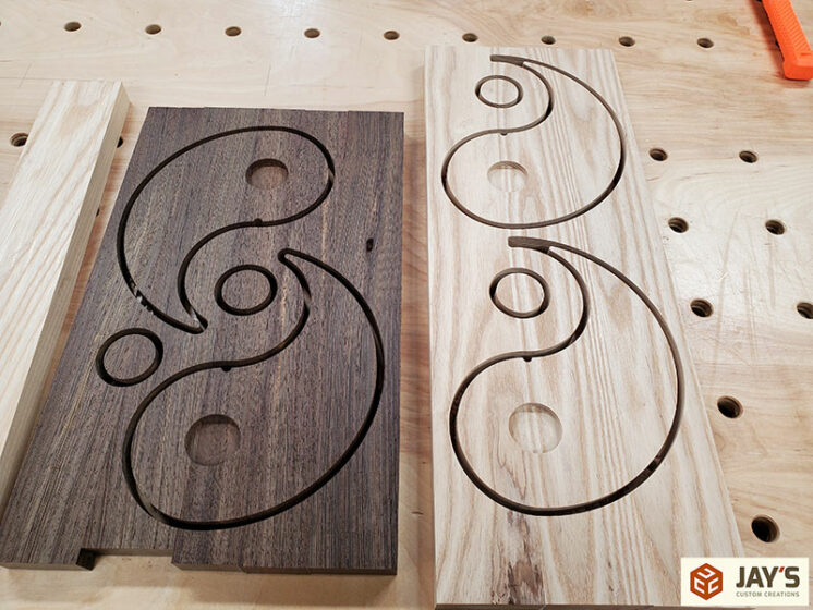 Yin Yang Clock + Vector Files | Jays Custom Creations