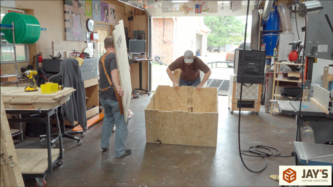 Shipping Container / Pallet Jack Storage Crates | Jays Custom Creations